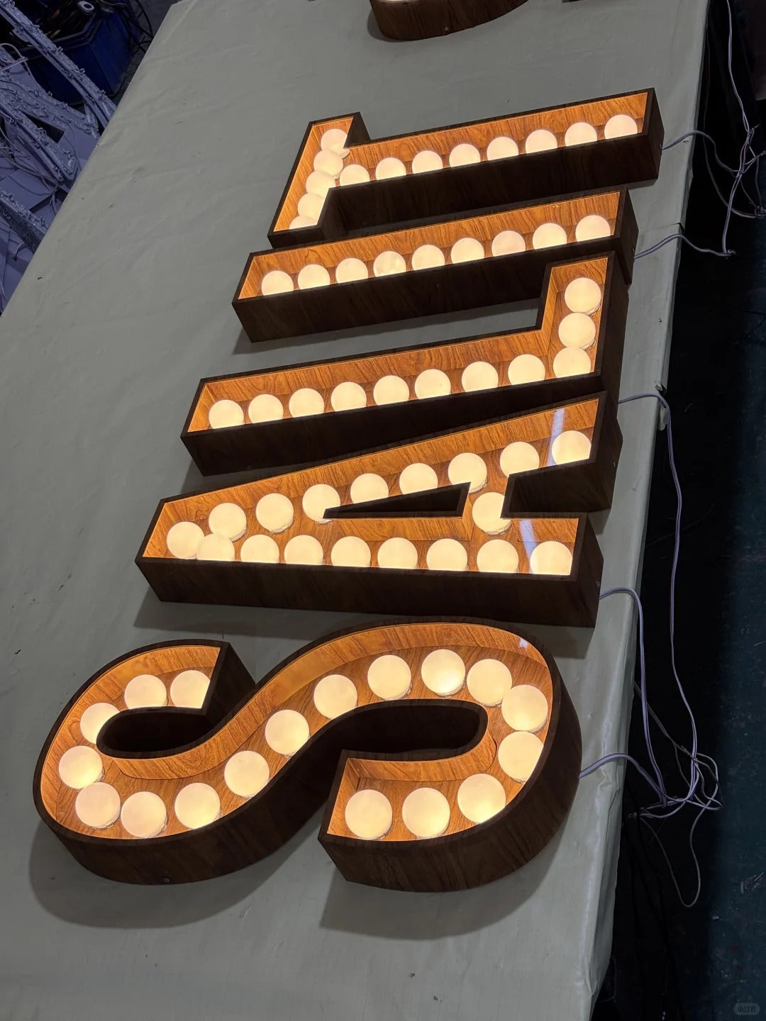 Custom Marquee Signs - Vintage-Inspired Light-Up Letters for Parties,