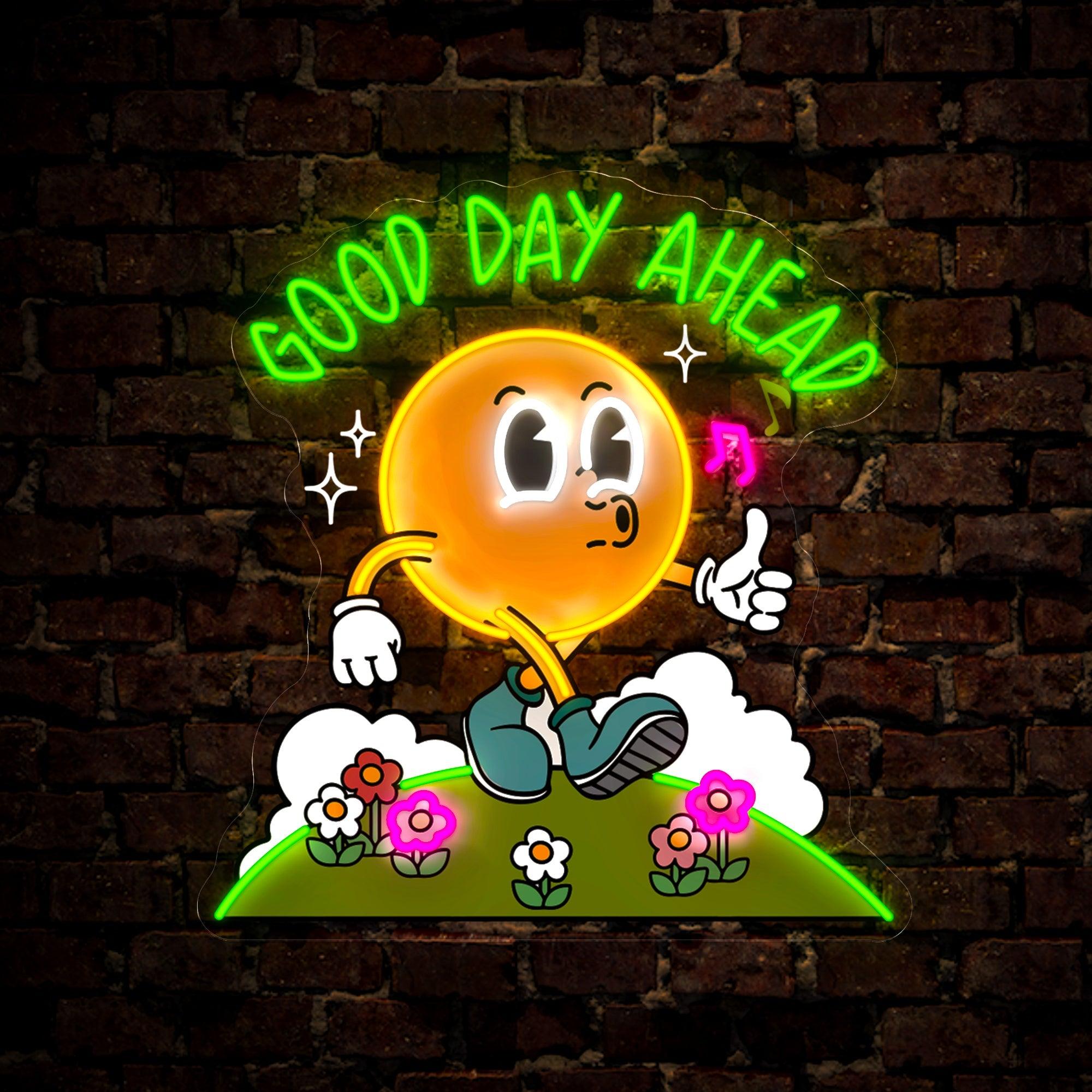 Good Day Ahead Artwork Neon Sign – Toysign