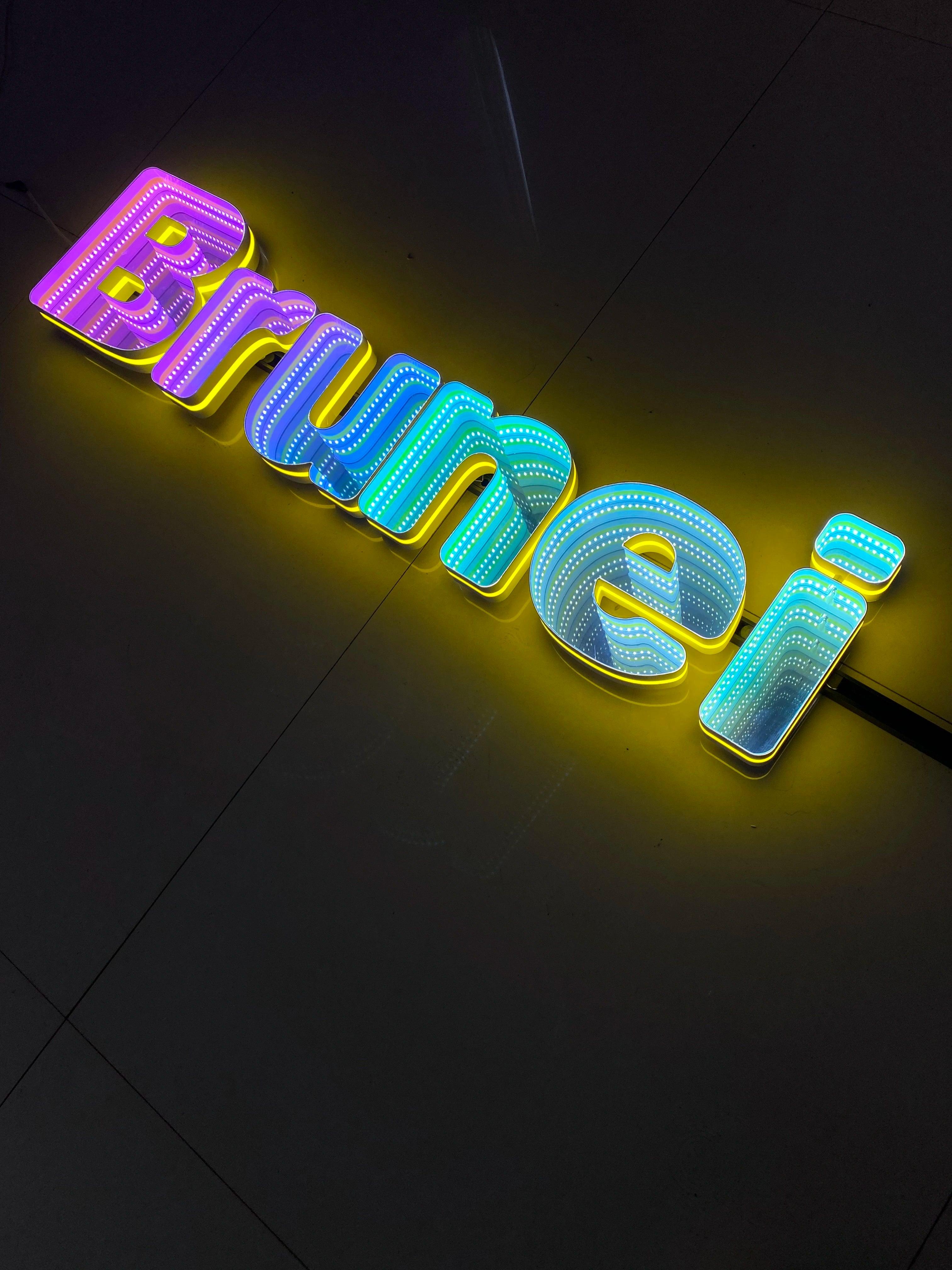 Stocked Infinity Mirror 3D Letters, Uppercase letters, Perfect for Res