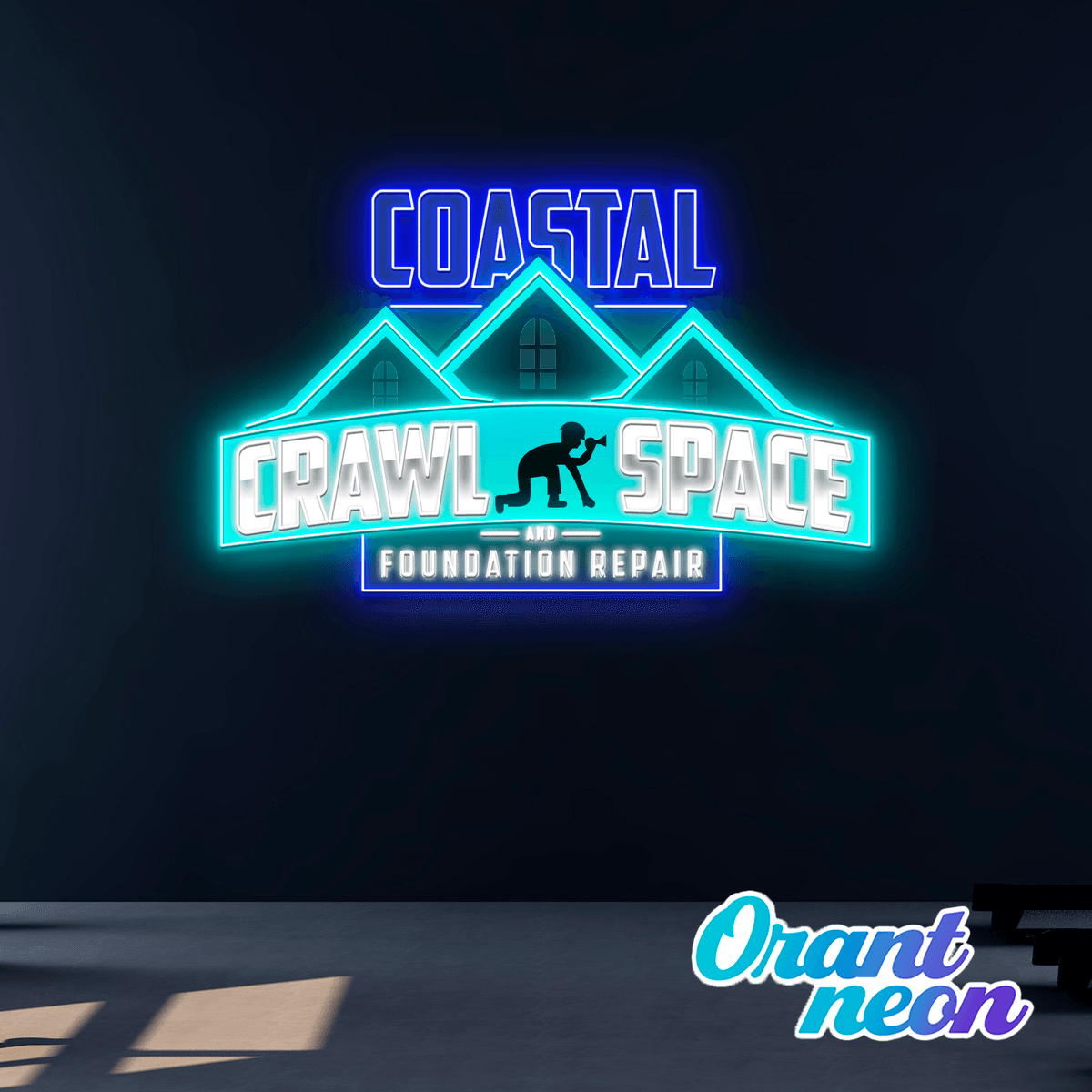 Coastal Crawl Space and Foundation Repair neon signs – Toysign